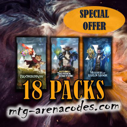 Standard Prerelease Pack Code Bundle 18 Boosters | mtg-arenacodes – MTG ...
