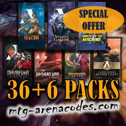 Standard Prerelease Pack Code Bundle 36 Boosters | mtg-arenacodes – MTG ...